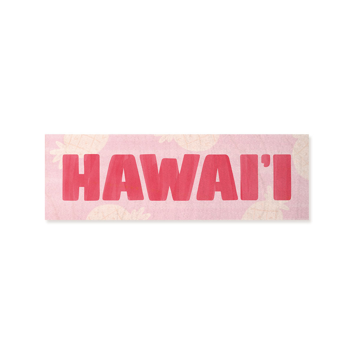 Hawaii Wood Shape Pink Soha Living
