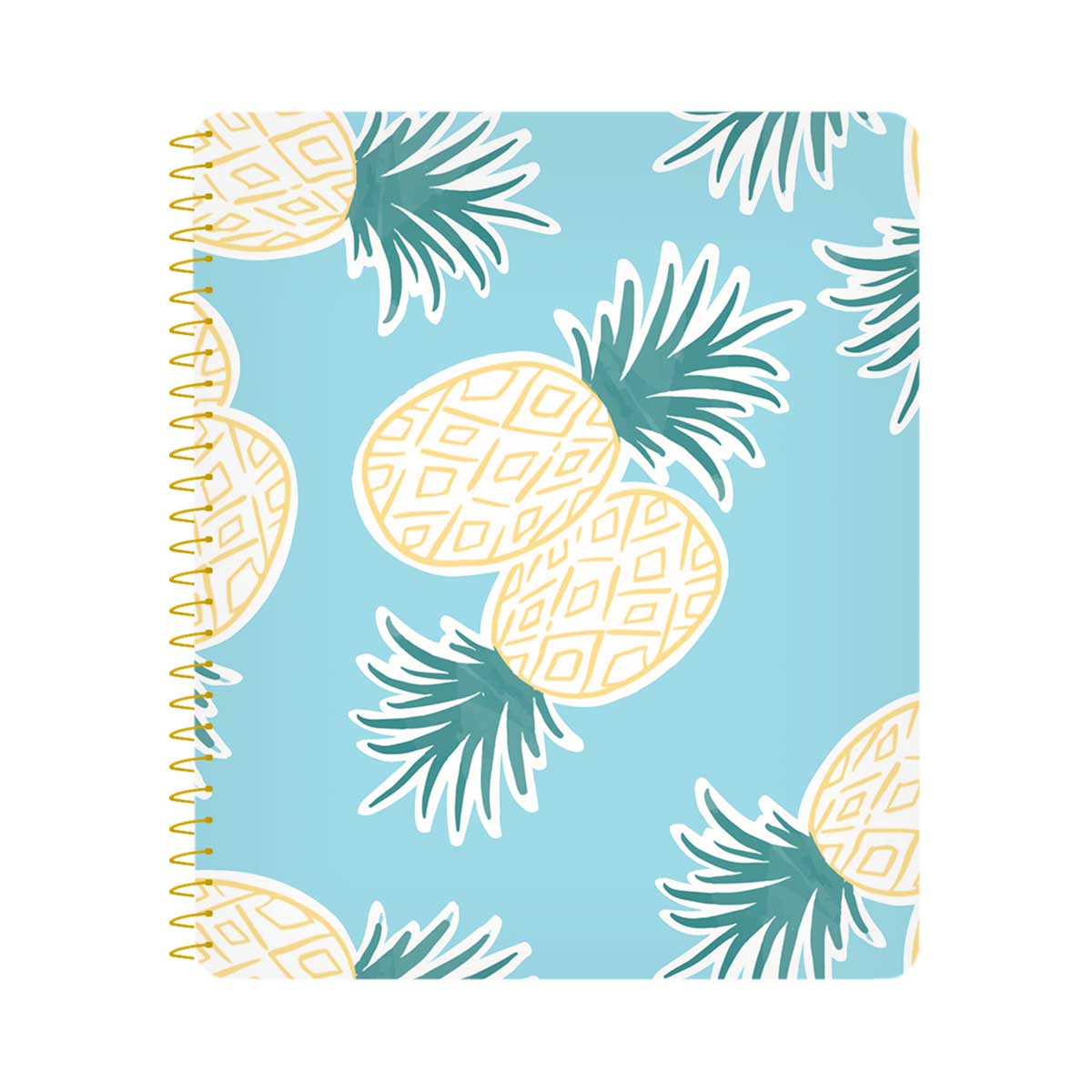 Pineapple Watercolor Spiral Notebook – SoHa Living