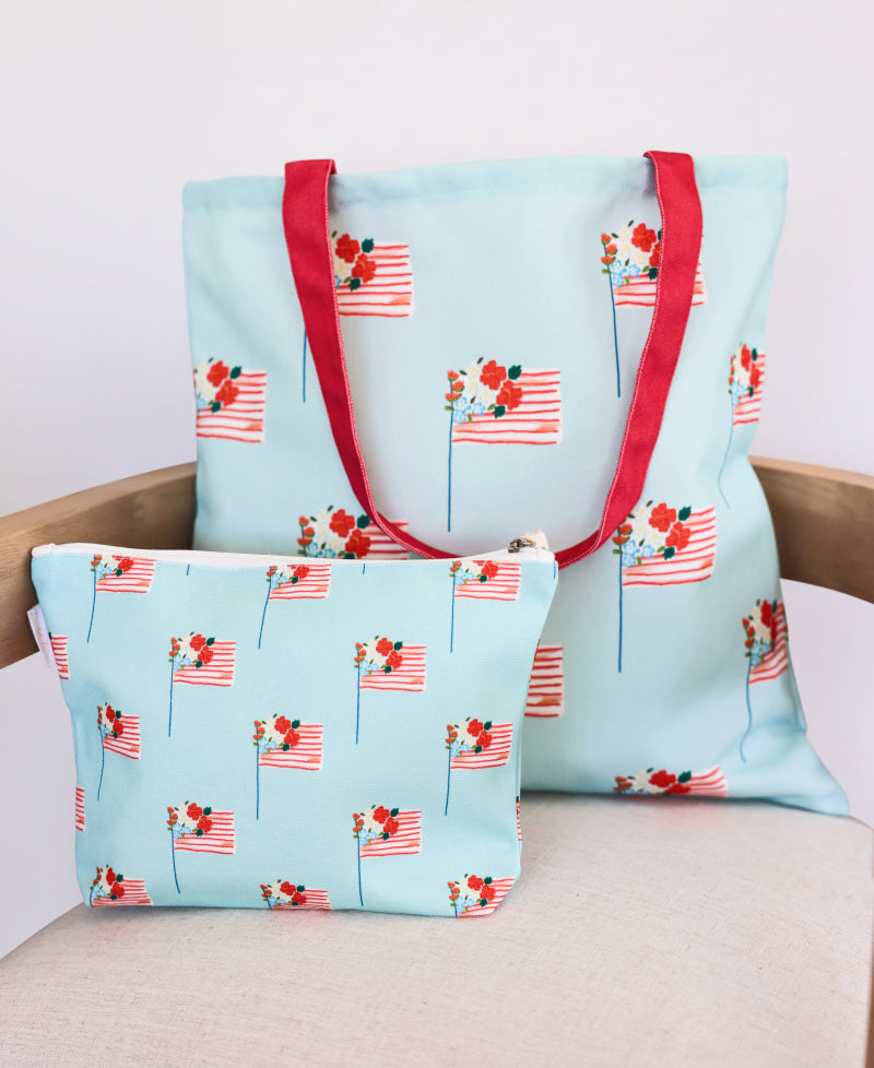 4th of July Totes and Pouches – SoHa Living