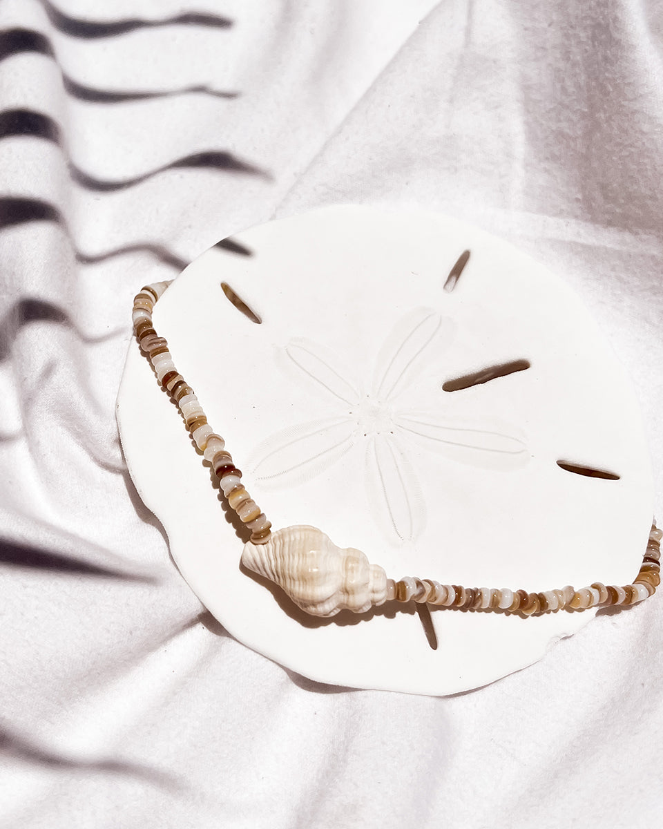 14in Baby Puka Shell with Mini Shell Necklace