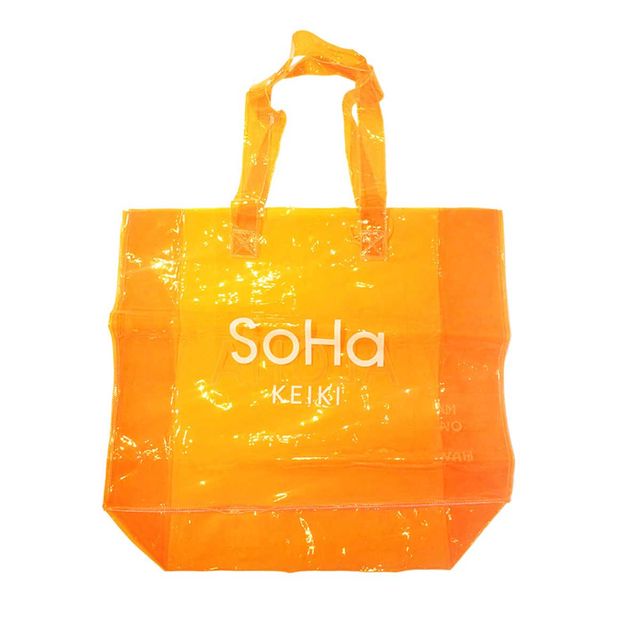 SoHa Keiki Clear Tote Large, Orange – SoHa Living