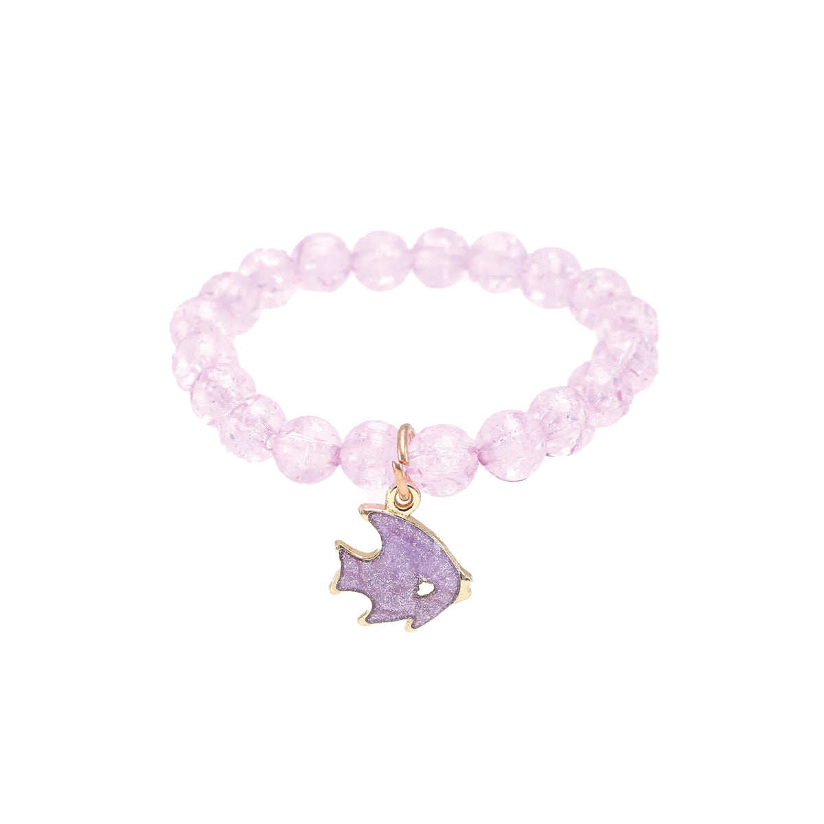 Radient Fish Charm Bracelet, Pink – SoHa Living