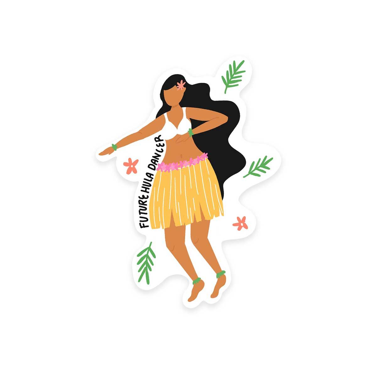 Future Hula Dancer Sticker – SoHa Living