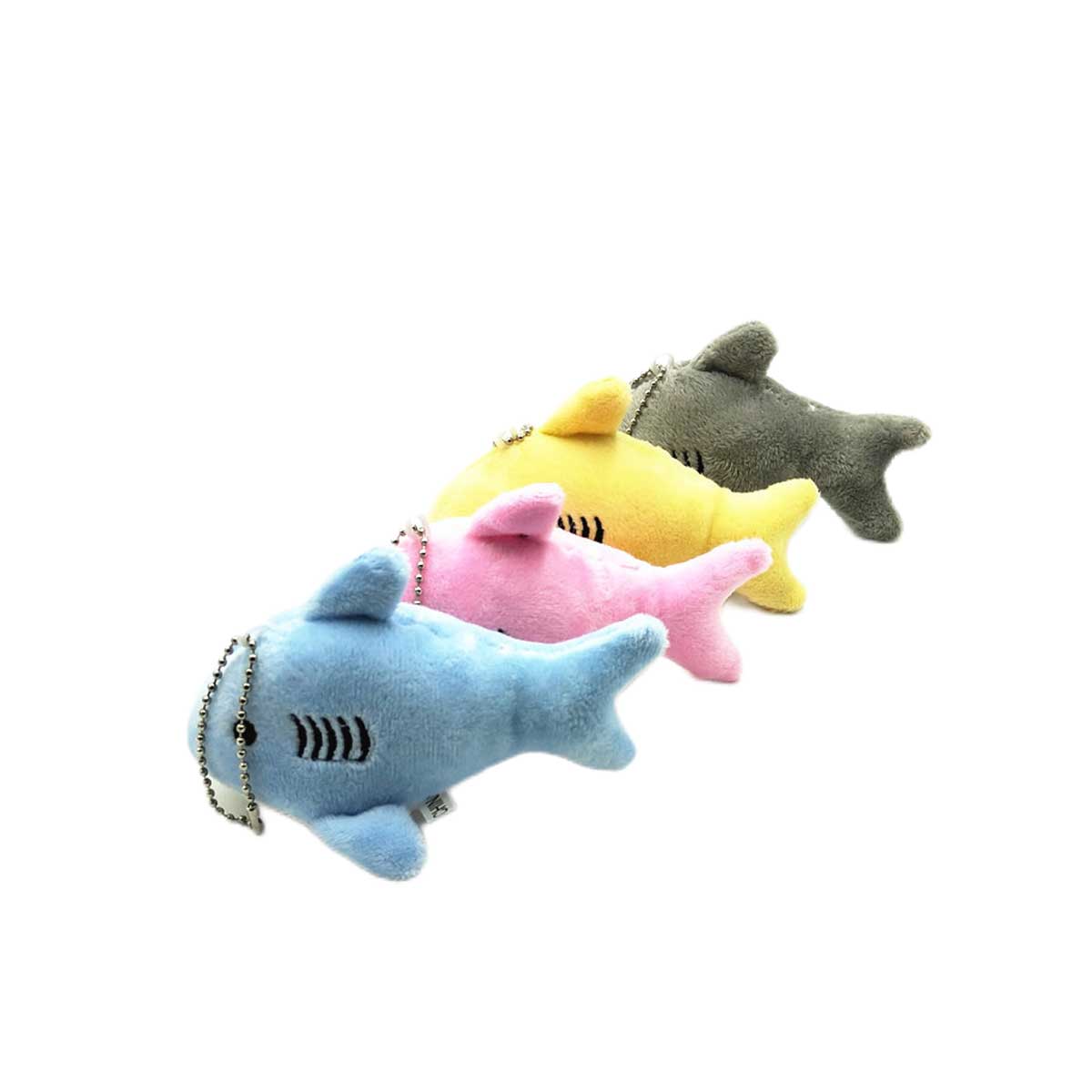 *Shark Plush Keychain, Asstd – SoHa Living