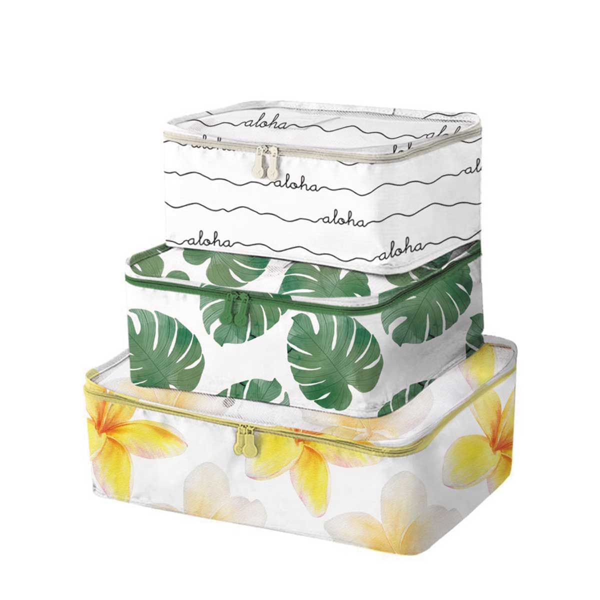 Hawaiian Theme Packing Cubes, Set of 3 – SoHa Living