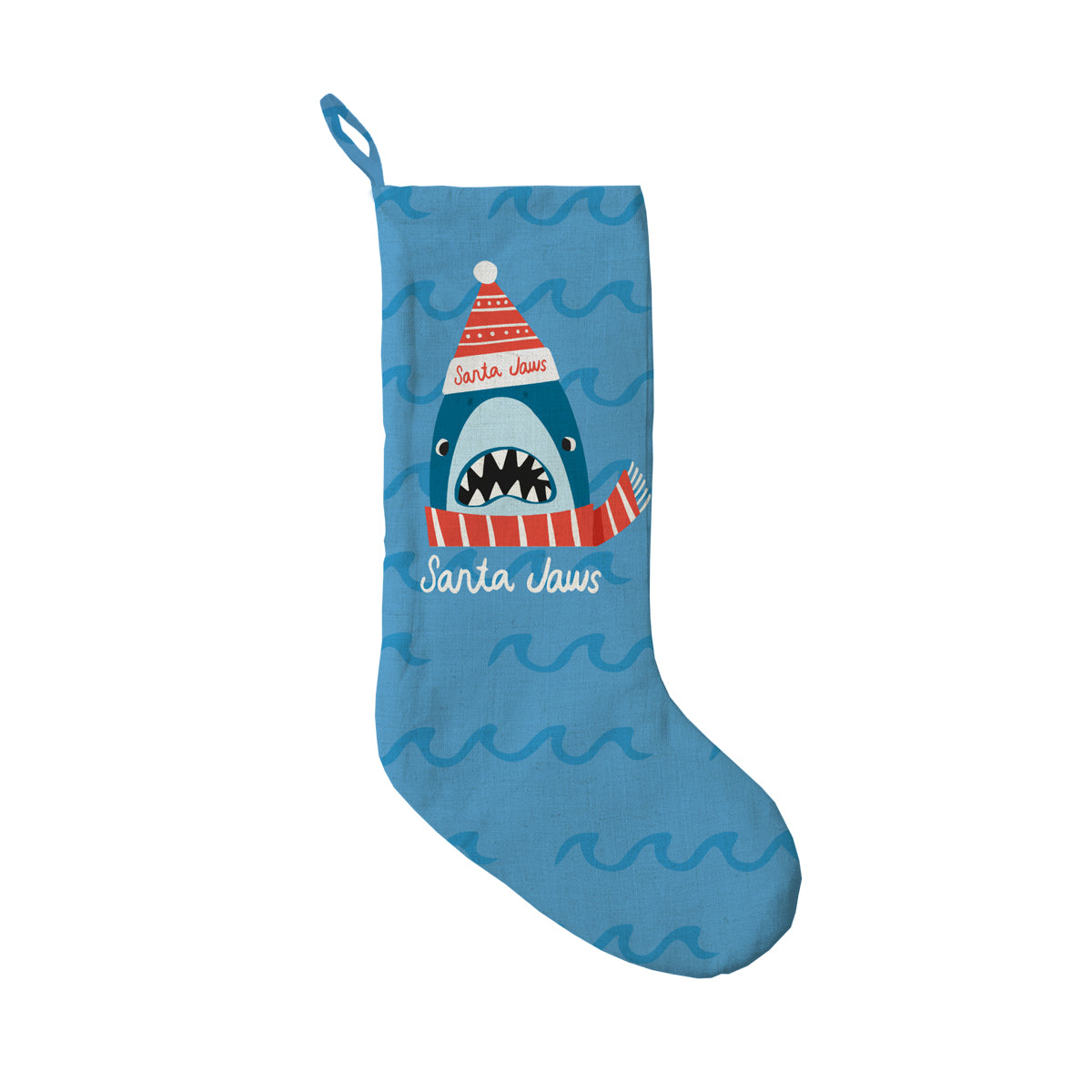 Santa Jaws Shark Stocking – SoHa Living