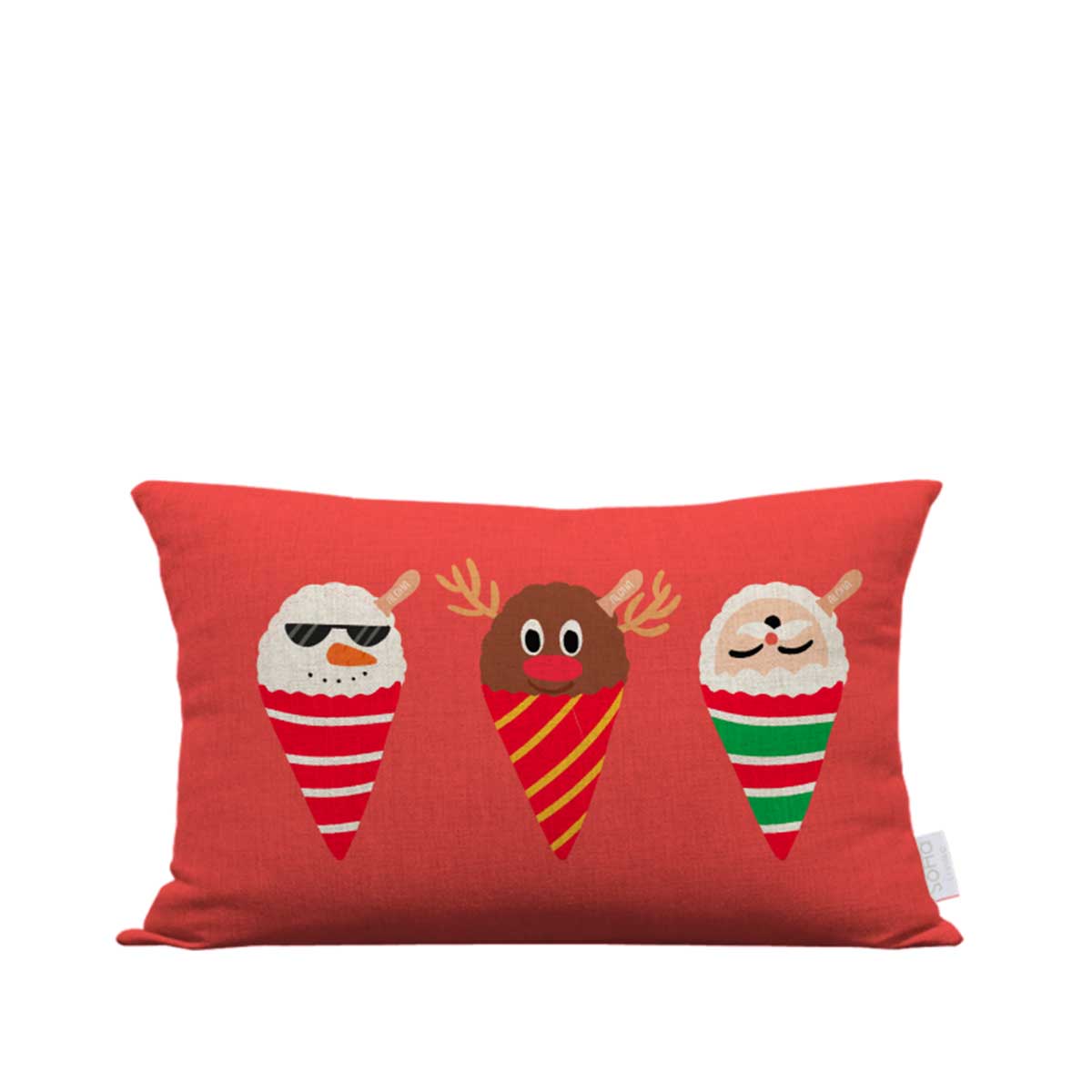 12x20in Christmas Shaved Ice Pillow Cover – SoHa Living