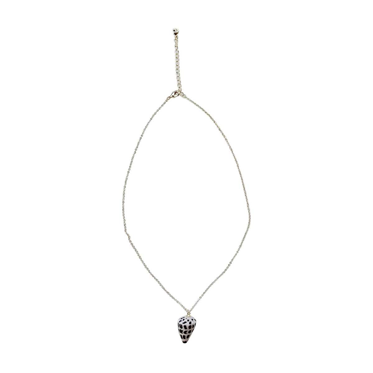 Hebrew Shell Necklace Black and White, Asstd – SoHa Living