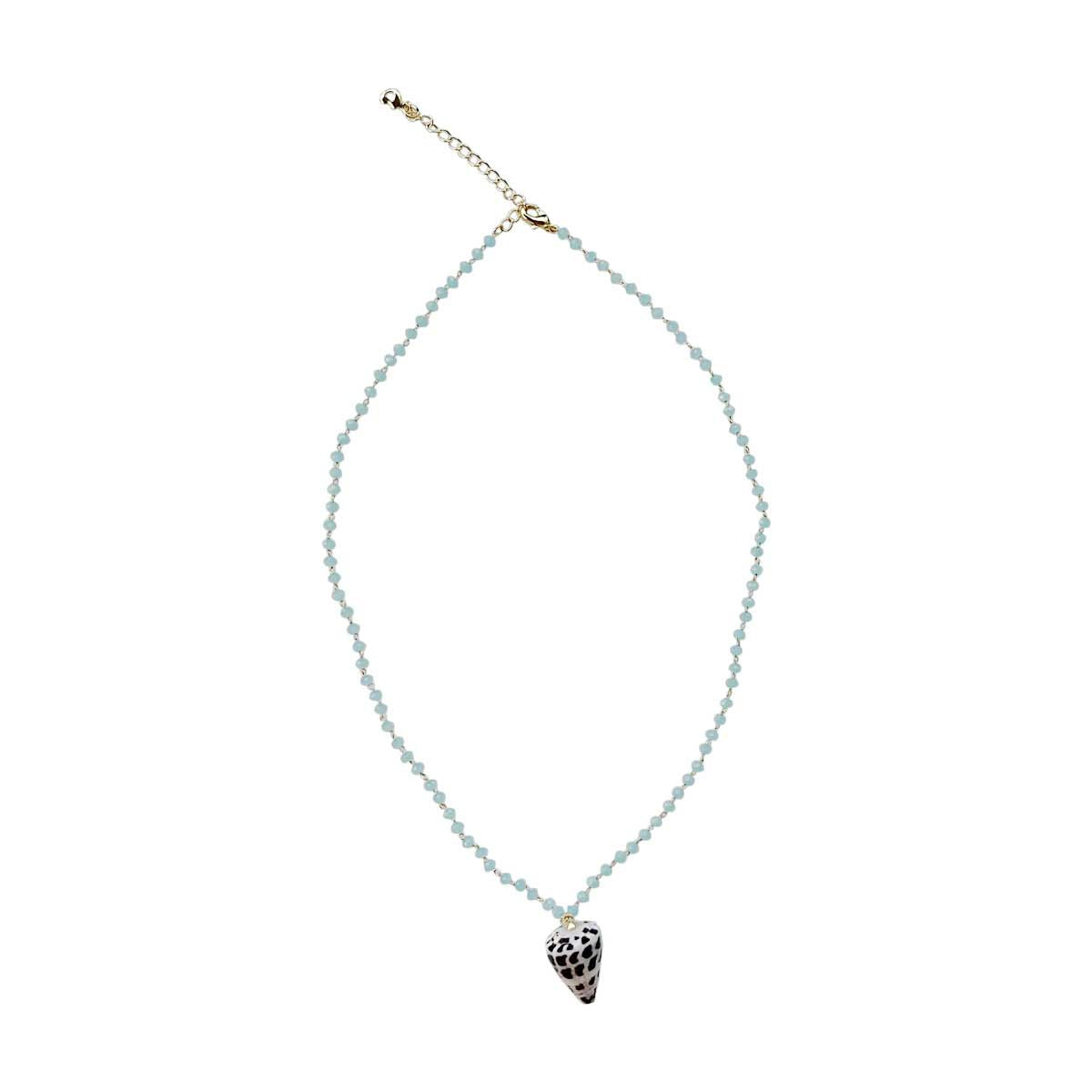 Hebrew Shell Necklace Black and Natural, Asstd – SoHa Living