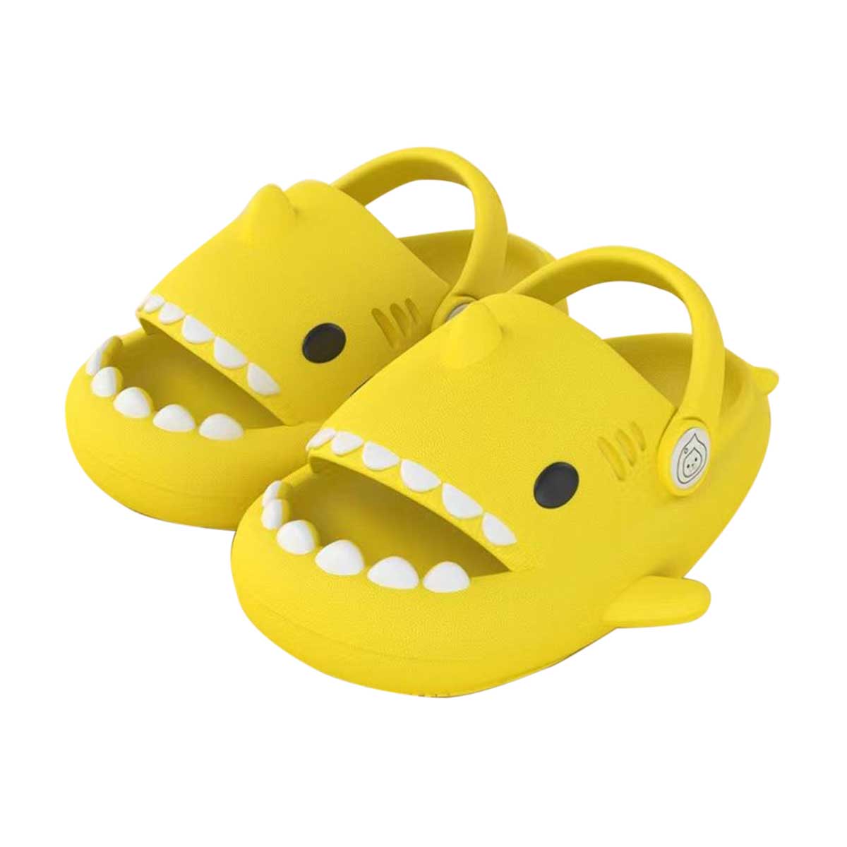 Shark Soft Slides with Strap, Yellow – SoHa Living