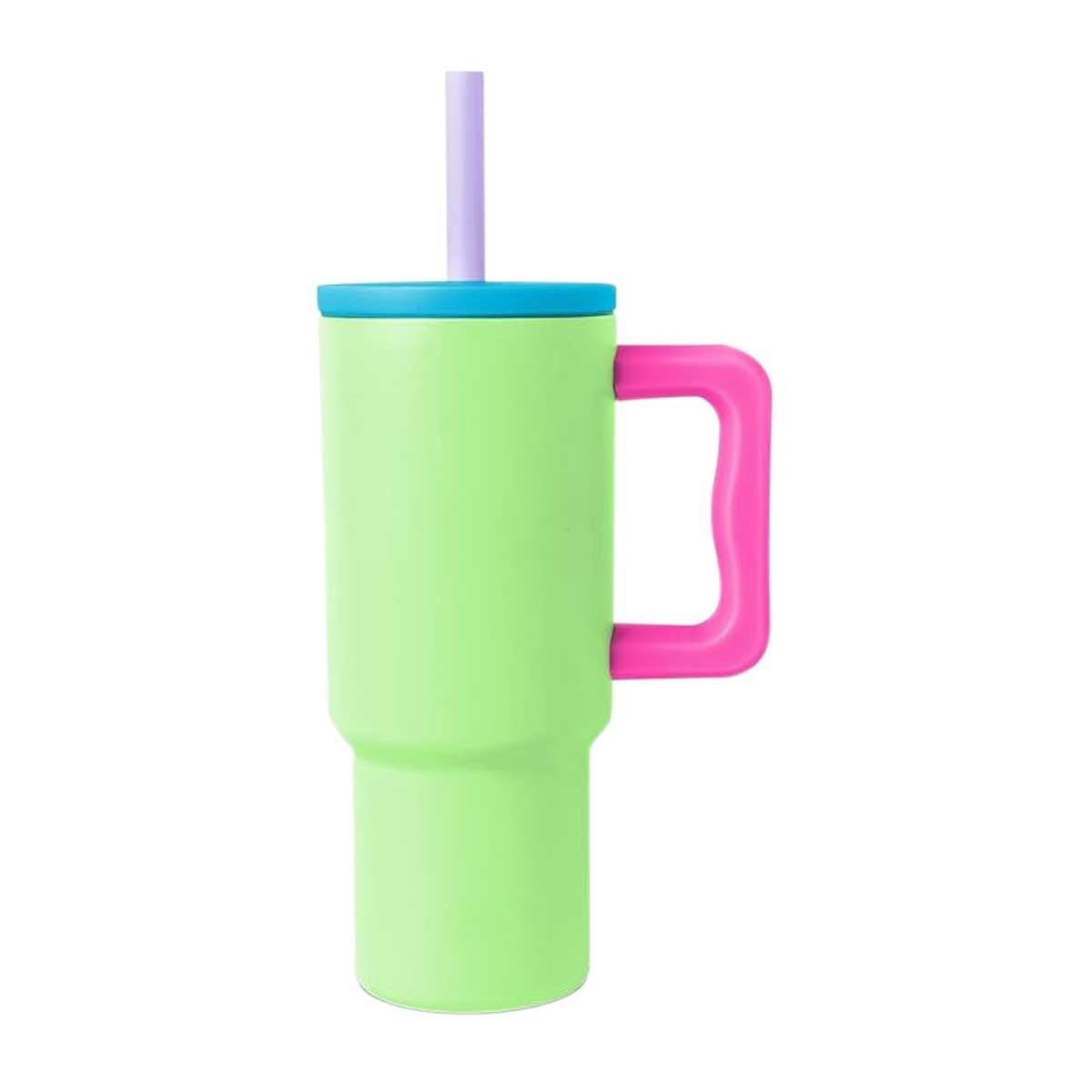 24oz Slim Tumbler with Straw, Baja Mix – SoHa Living