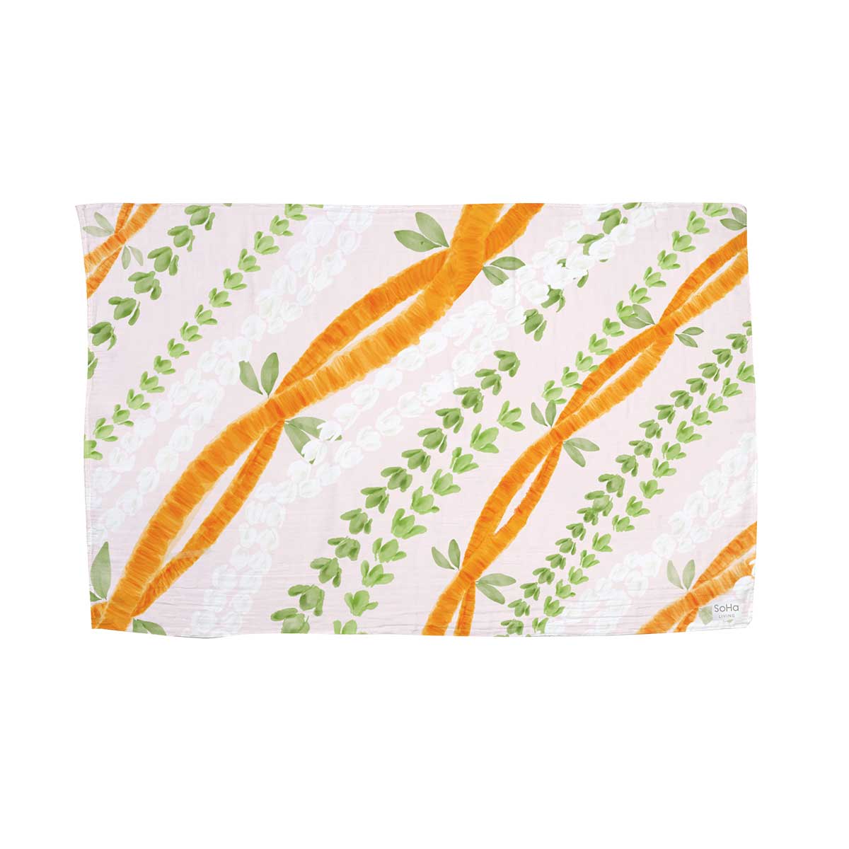 Pink Pikake Lei Pareo – SoHa Living