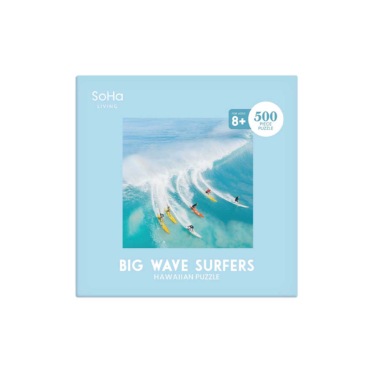 Big Wave Surfers, Square Puzzle, 500pcs – SoHa Living