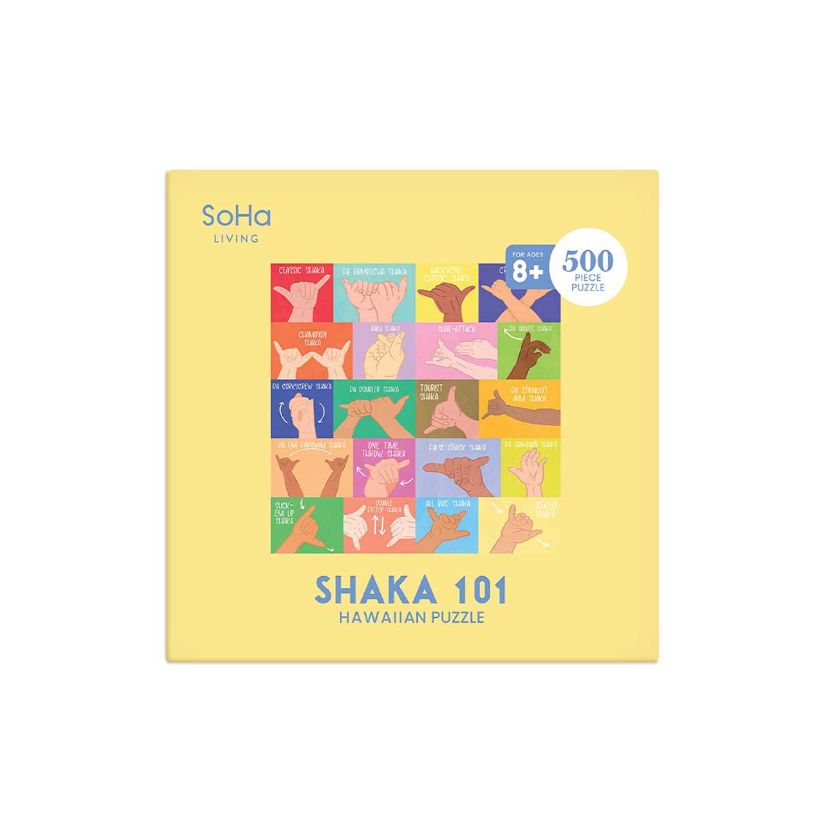 Shaka 101 Square Puzzle, 500pcs – SoHa Living