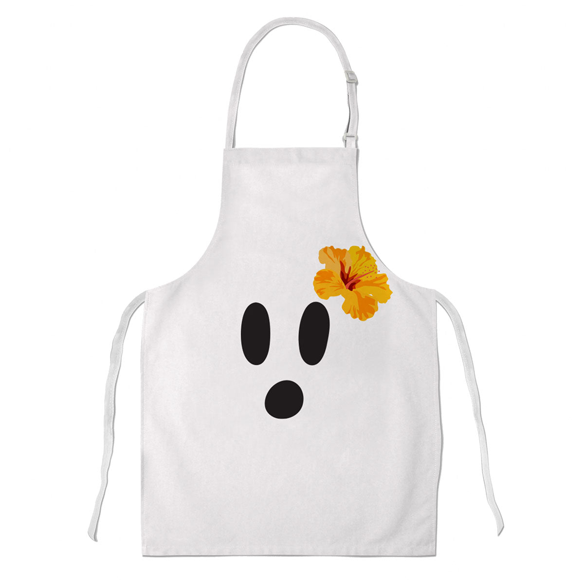Aloha Ghost with Hibiscus Apron – SoHa Living