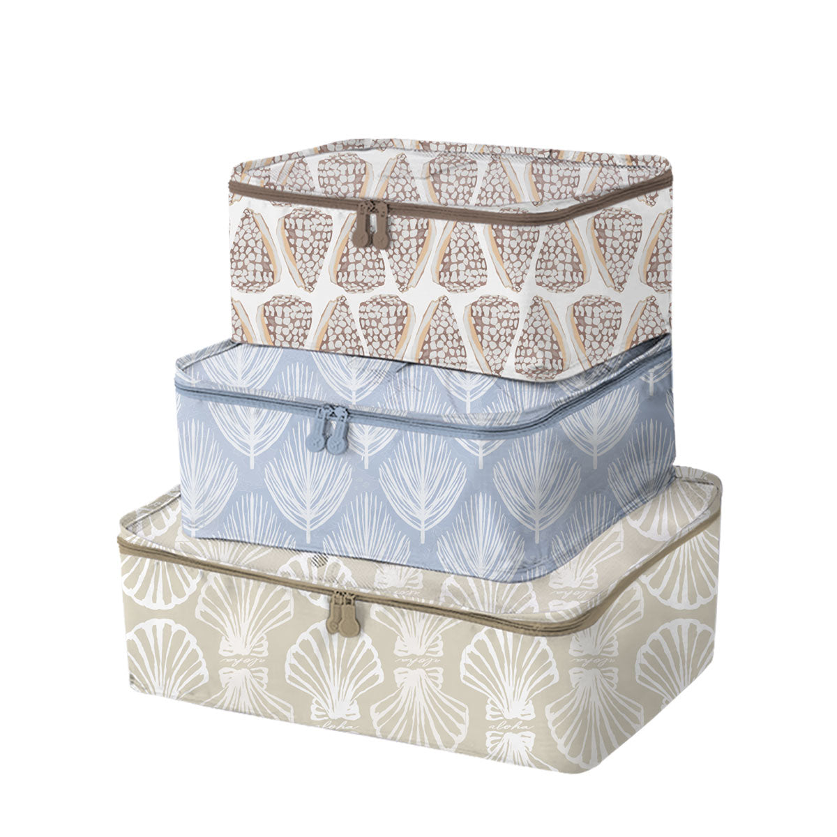 Shells Packing Cubes, Set of 3 – SoHa Living
