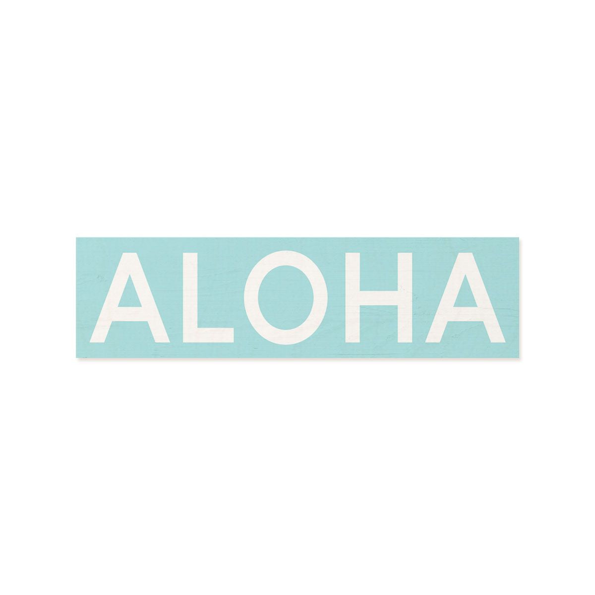 Aloha Wood Shape, Aqua – SoHa Living