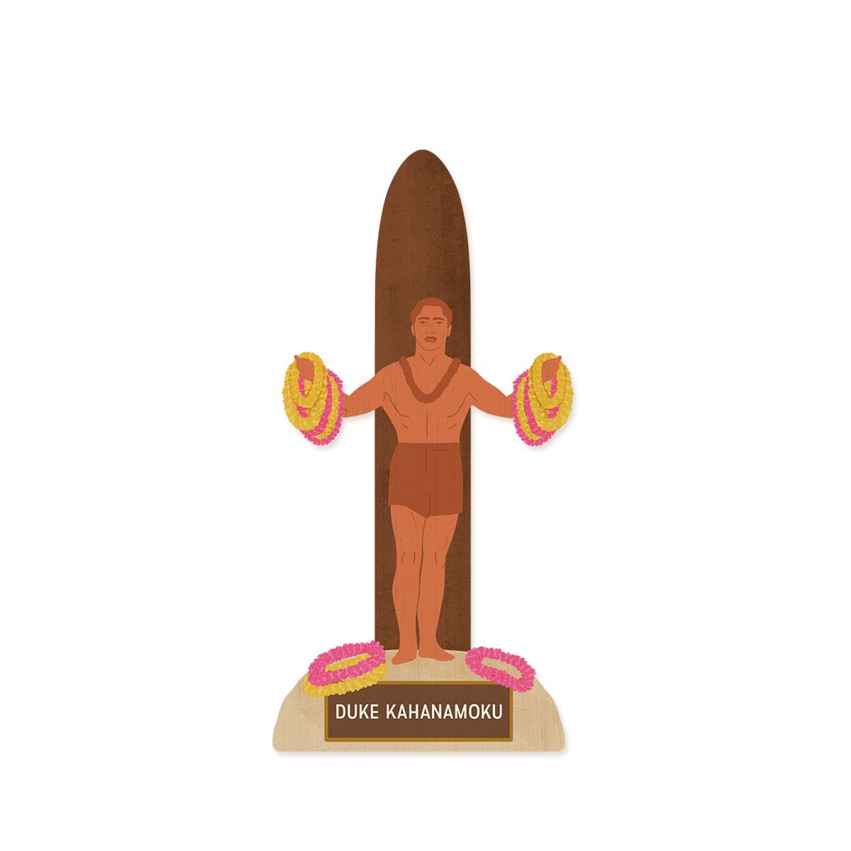 Duke Kahanamoku Wood Shape – SoHa Living