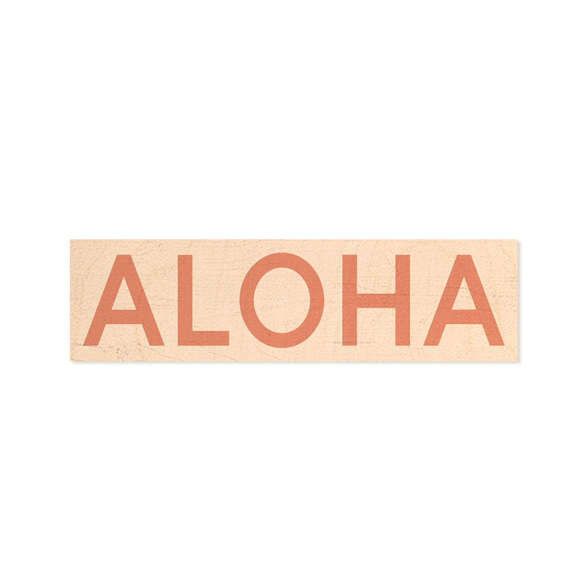 Aloha Wood Shape Magnet, Peach – SoHa Living