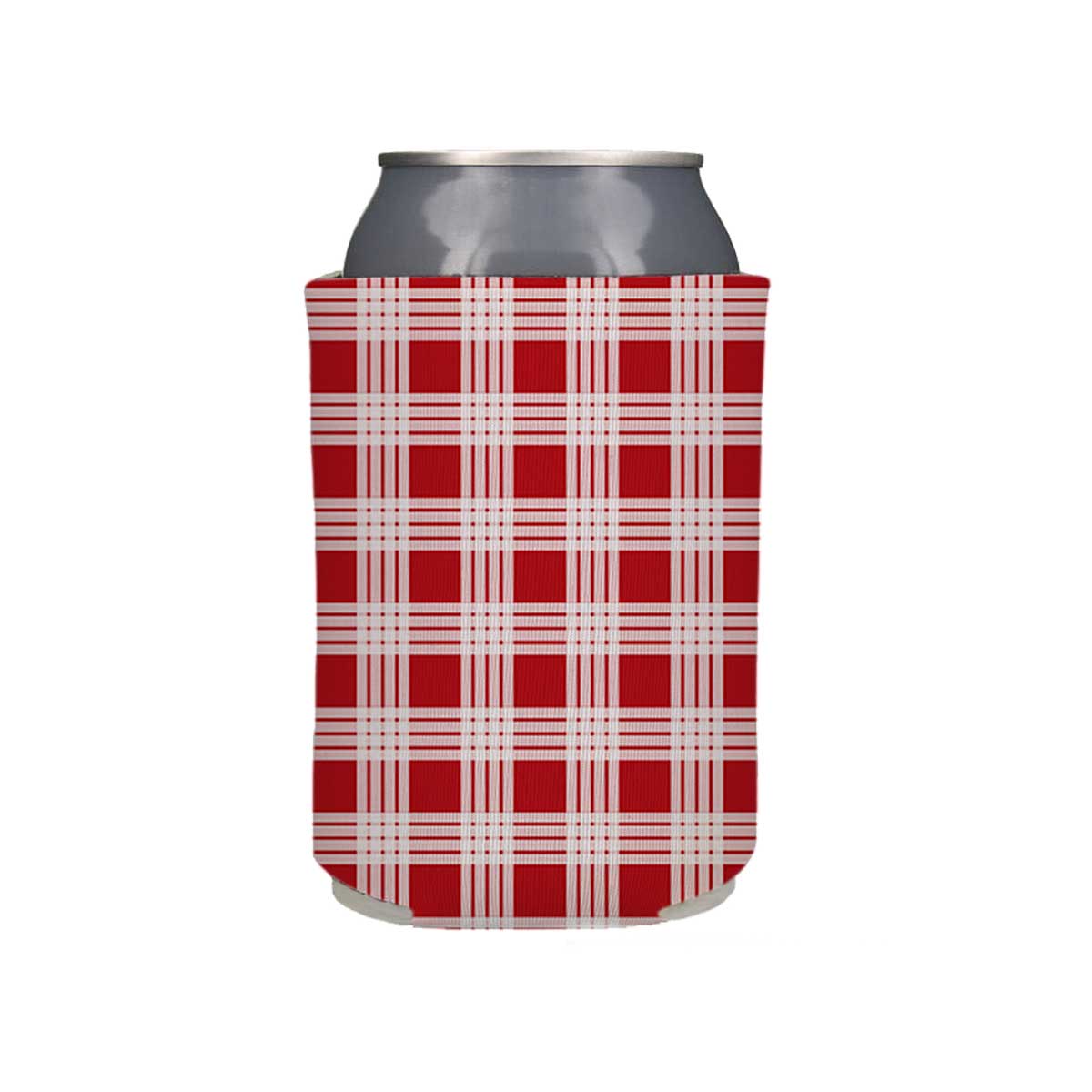 Red Palaka Can Cooler – SoHa Living