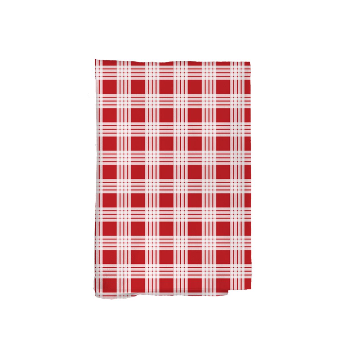 Red Palaka Flour Sack Kitchen Towel – SoHa Living