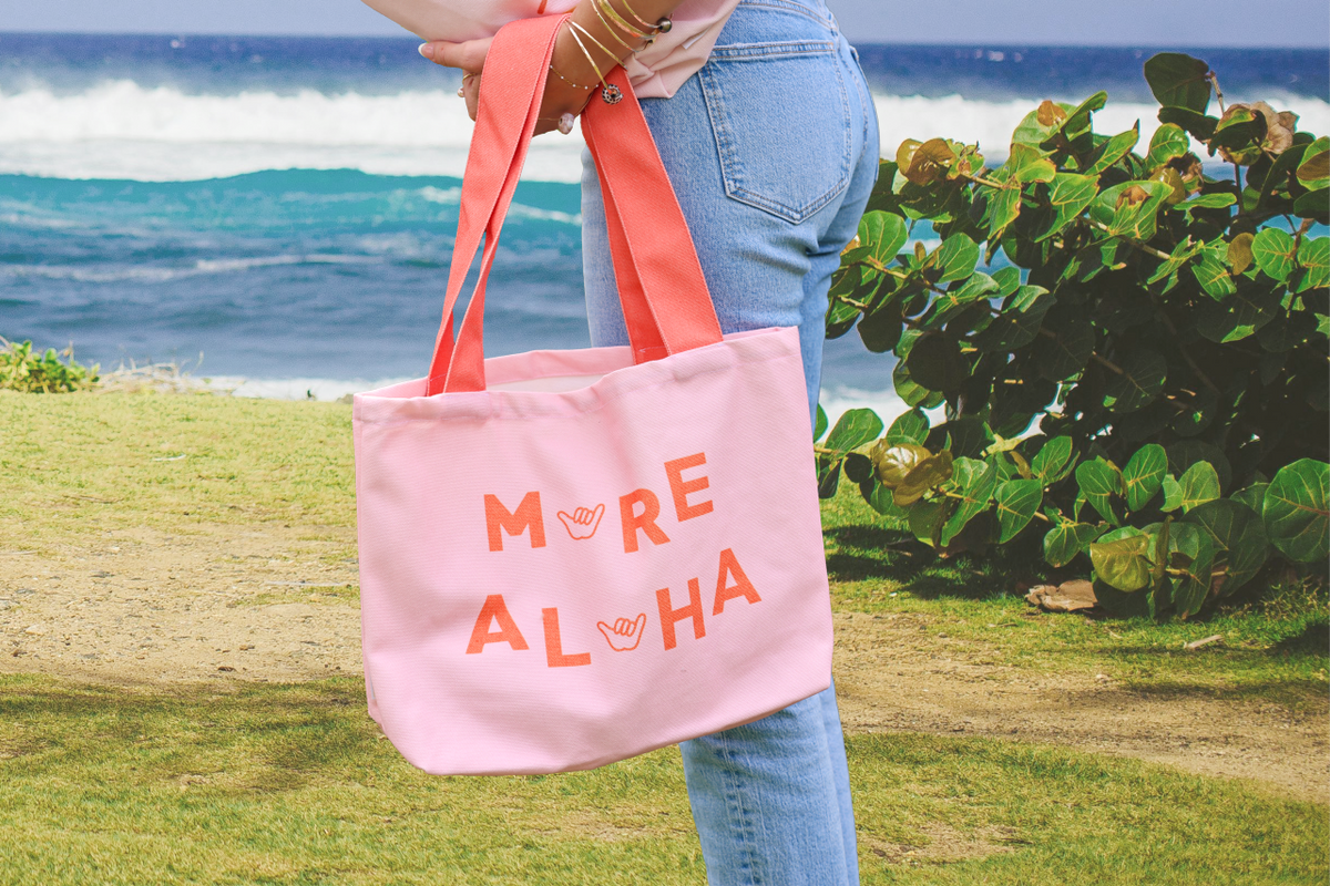 More Aloha Tote Bag – SoHa Living
