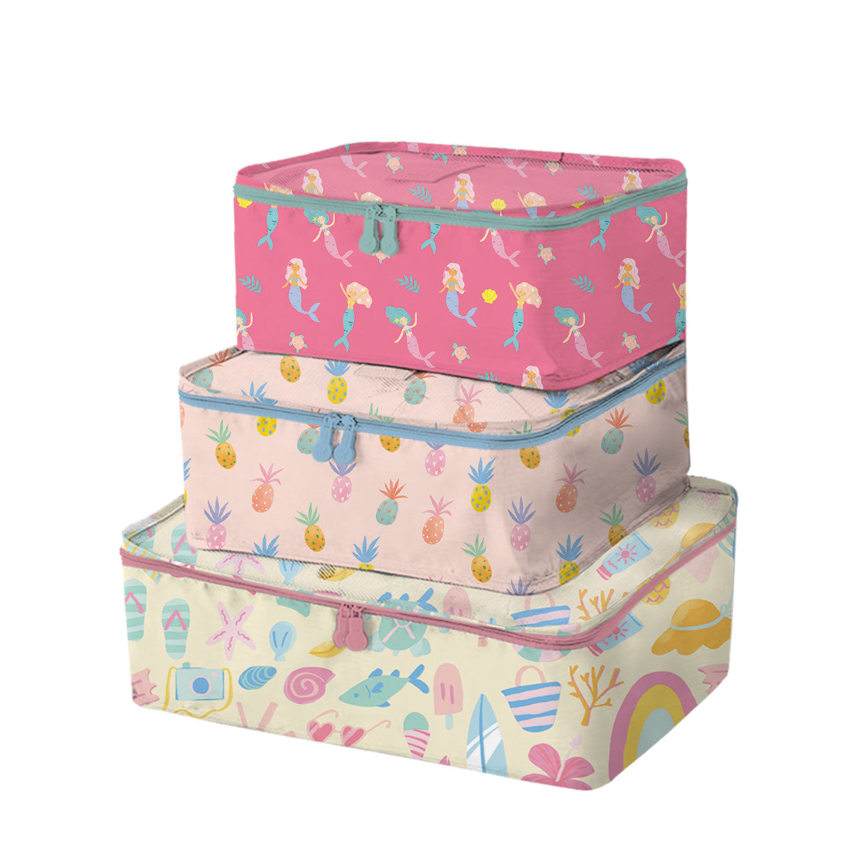 Ocean Princess Packing Cubes, Set of 3 – SoHa Living