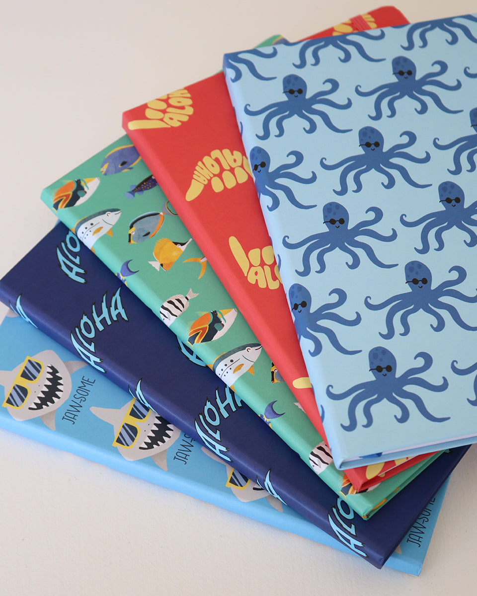 Colorful Fins Keiki Elastic Journal – SoHa Living