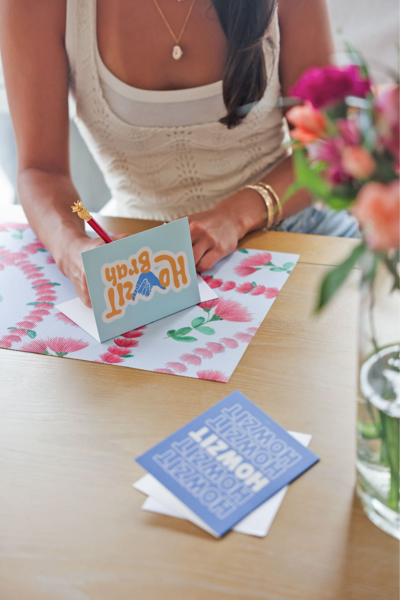 Howzit Brah Greeting Card – SoHa Living