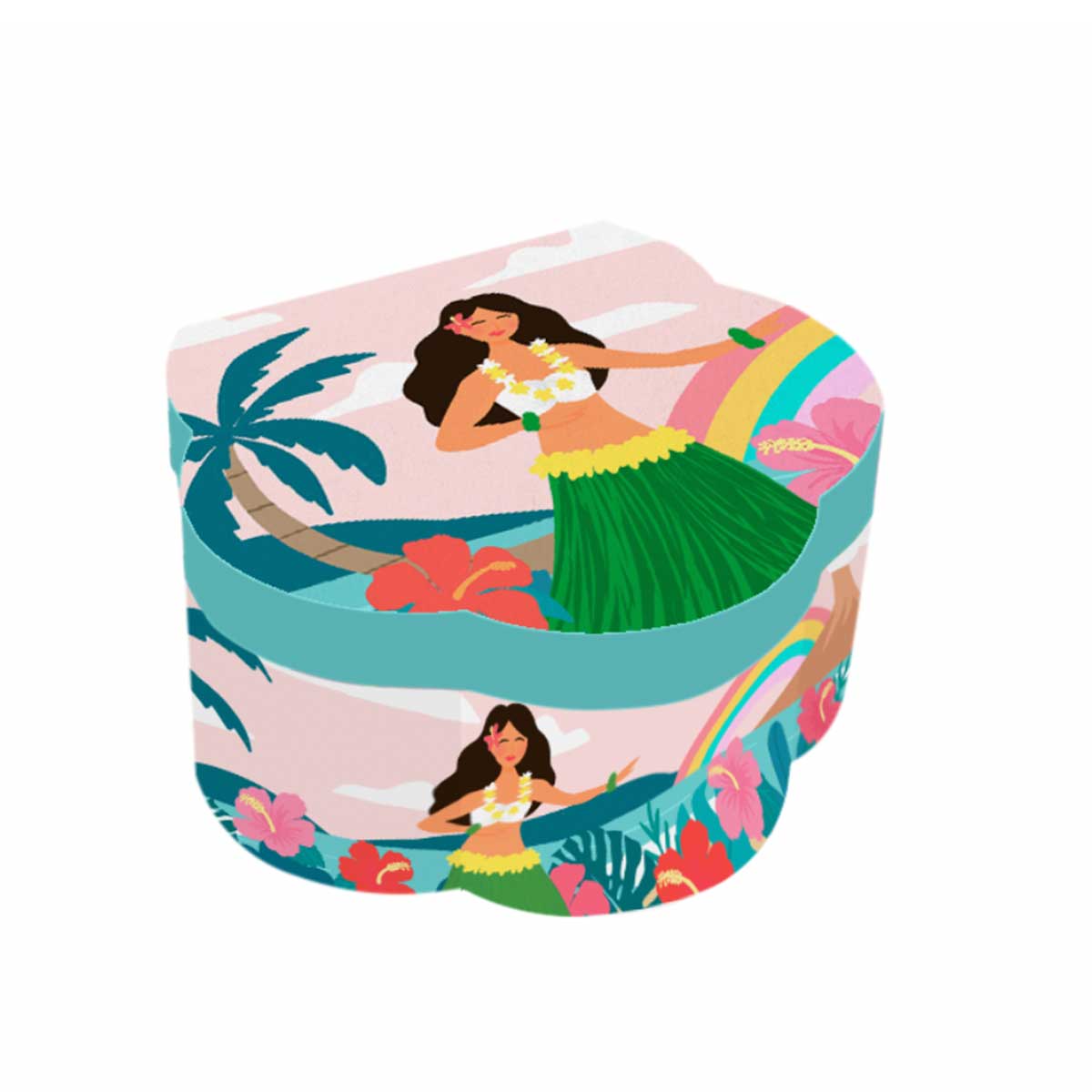Hula Girl Music Box Small, Blue – SoHa Living