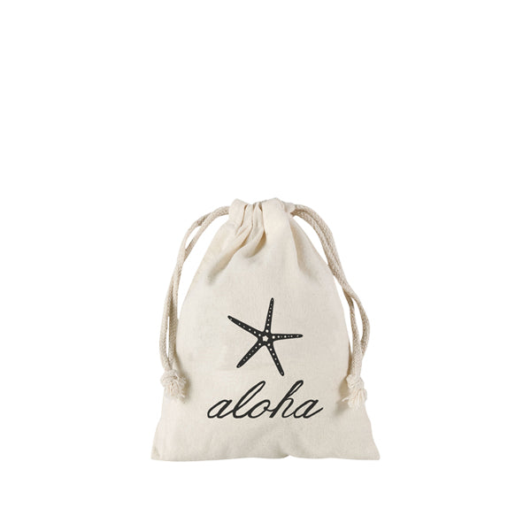3"x5" Starfish Aloha Cursive Pouch – SoHa Living