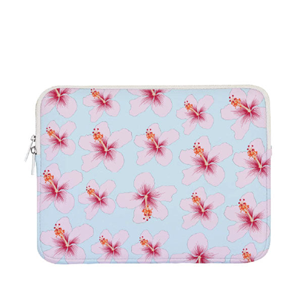 *15.5in Pink Hibiscus Laptop Case – SoHa Living
