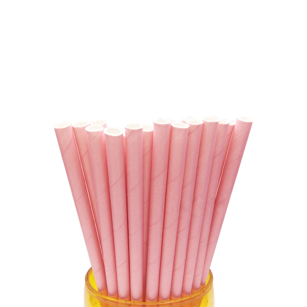 *Paper Straw Pack of 25, Pink – SoHa Living
