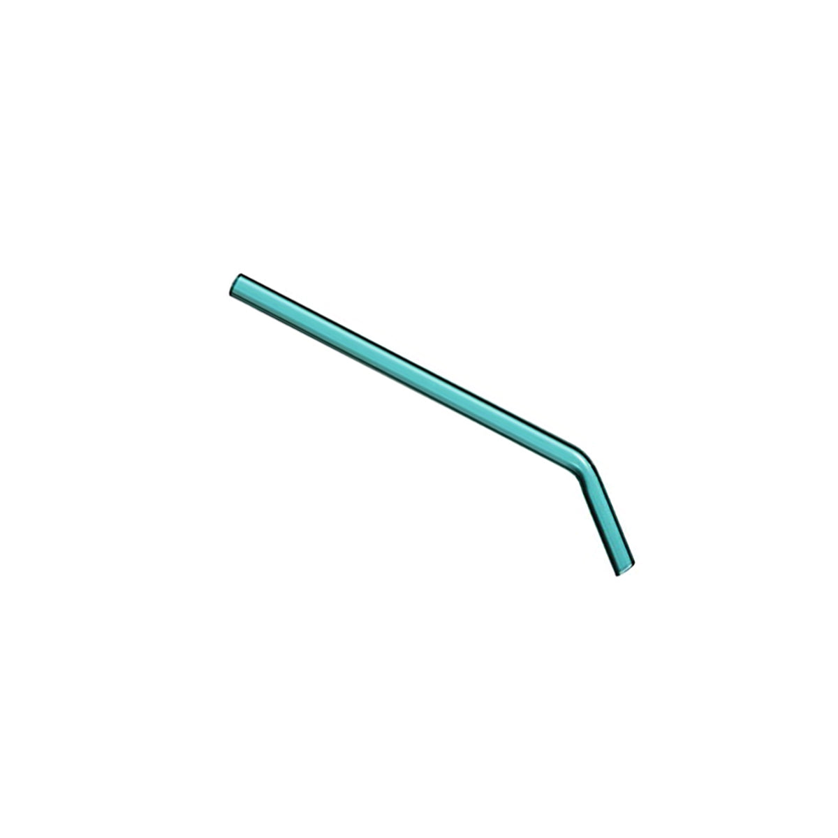 Glass Drinking Bent Straw, Lake Green, 8mm – SoHa Living