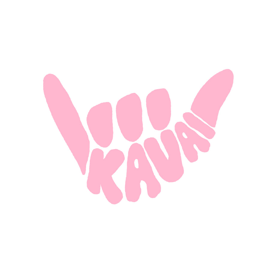 Shaka Kauai Sticker, Pink – SoHa Living