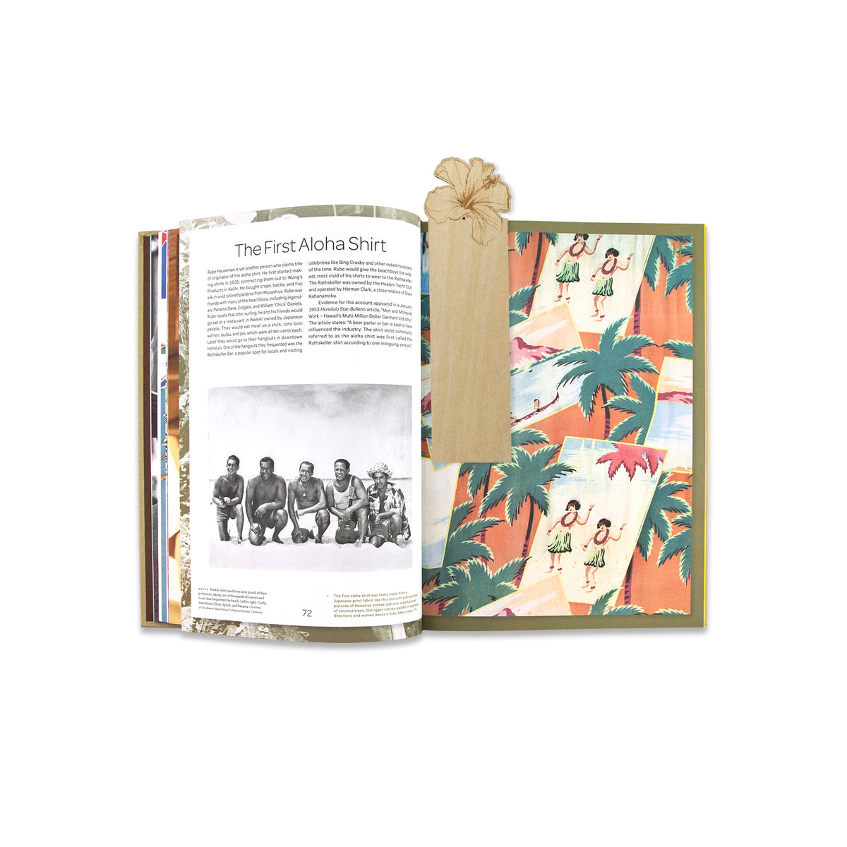 Wooden Hibiscus Bookmark – SoHa Living